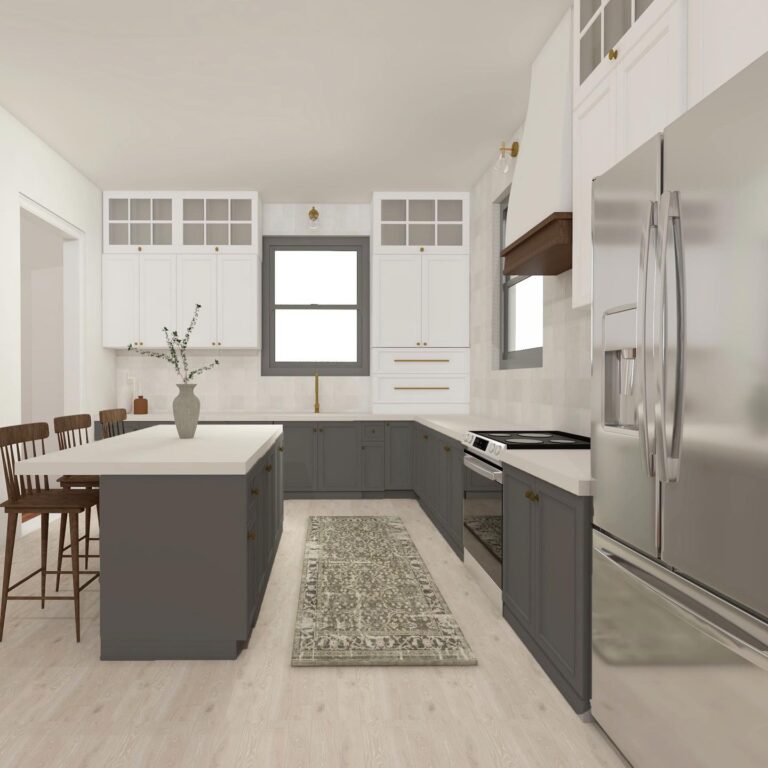 20+ Two-Tone Kitchen Inspiration: Stunning Two-Color Cabinet Ideas