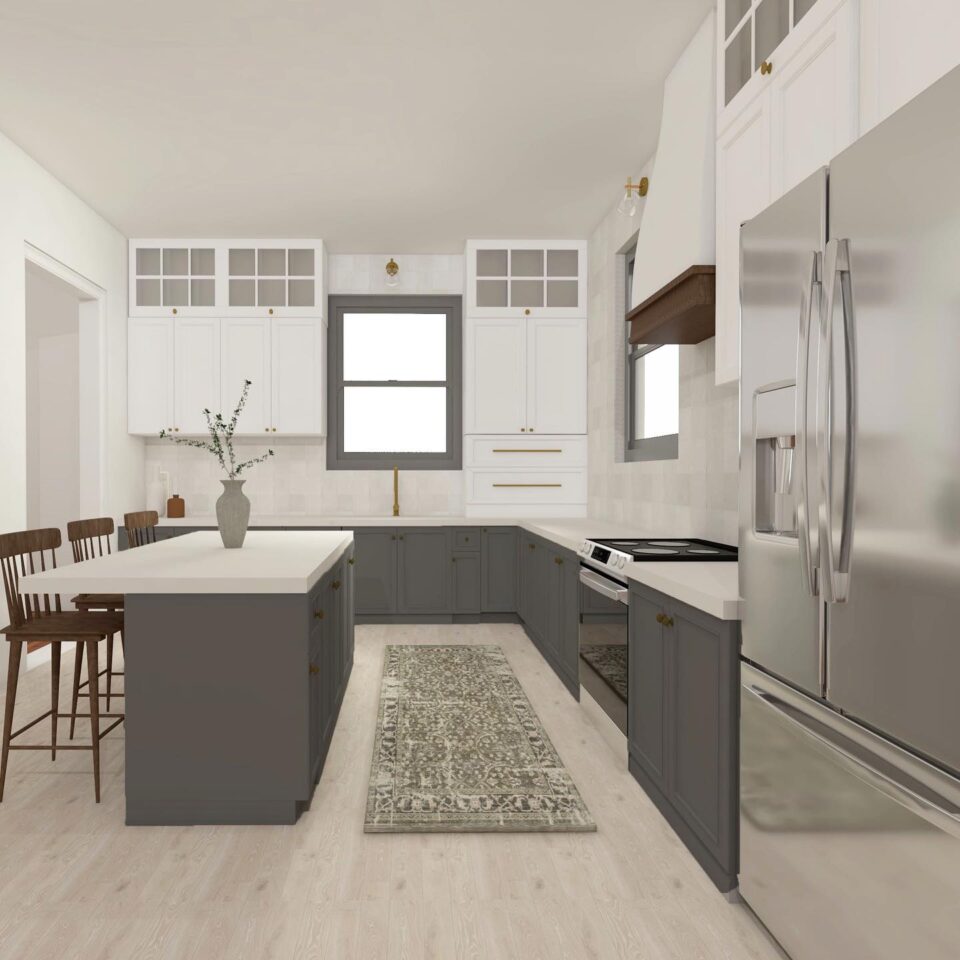 20+ Two-Tone Kitchen Inspiration: Stunning Two-Color Cabinet Ideas